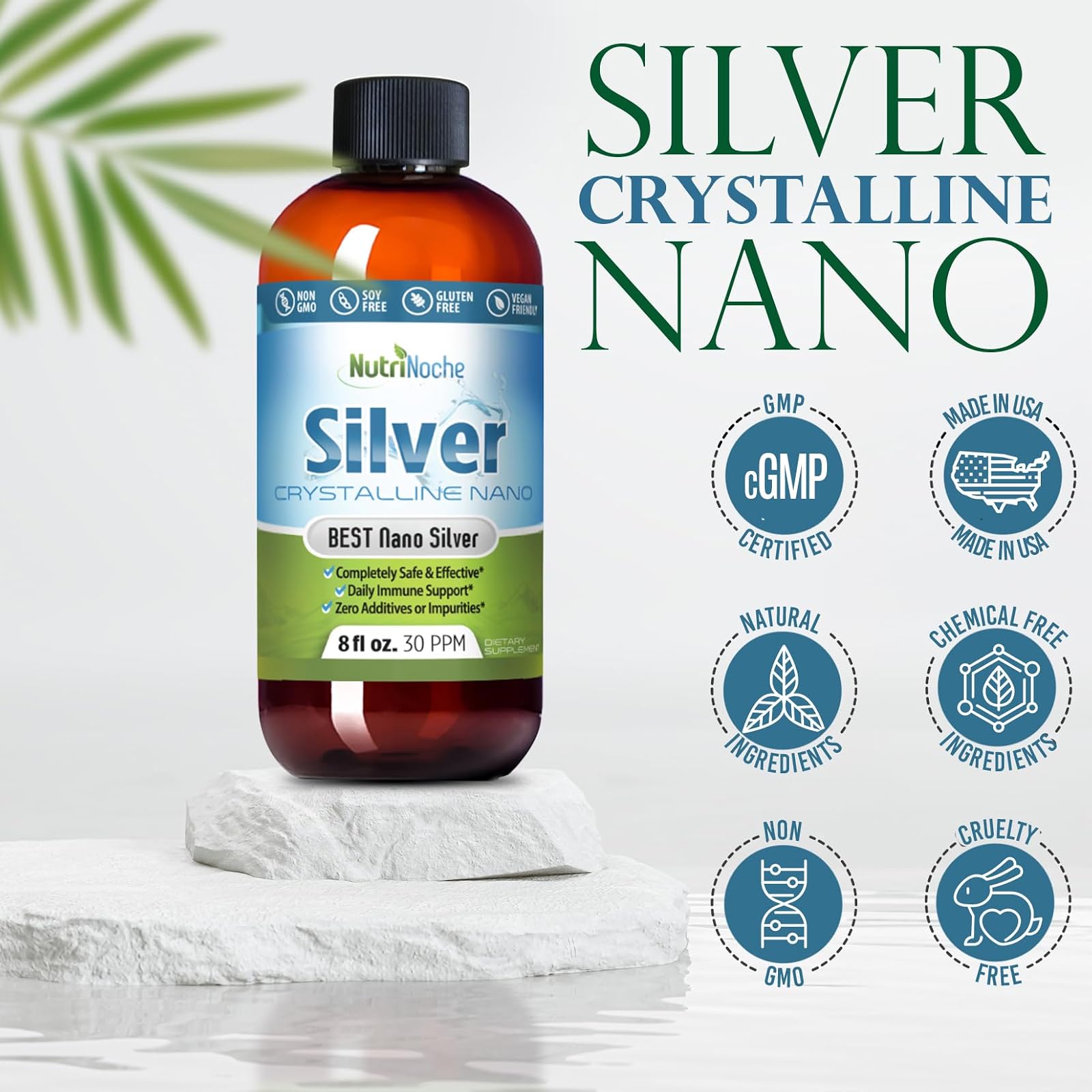 8 oz colloidal silver solution