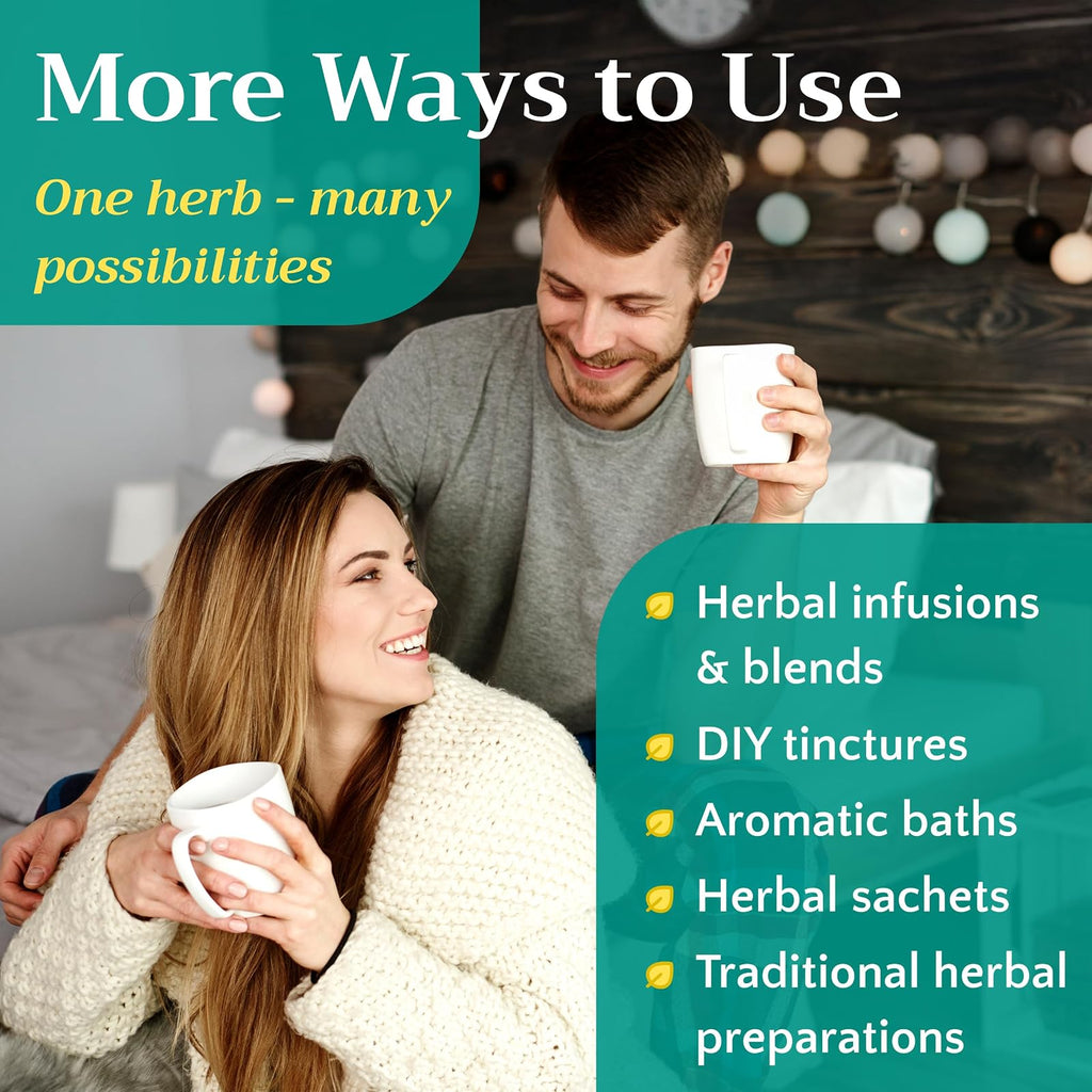8 oz dried herb for brewing