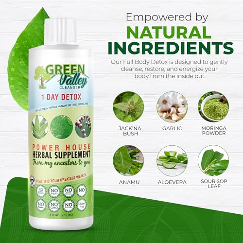 8 oz Green Valley detox supplement