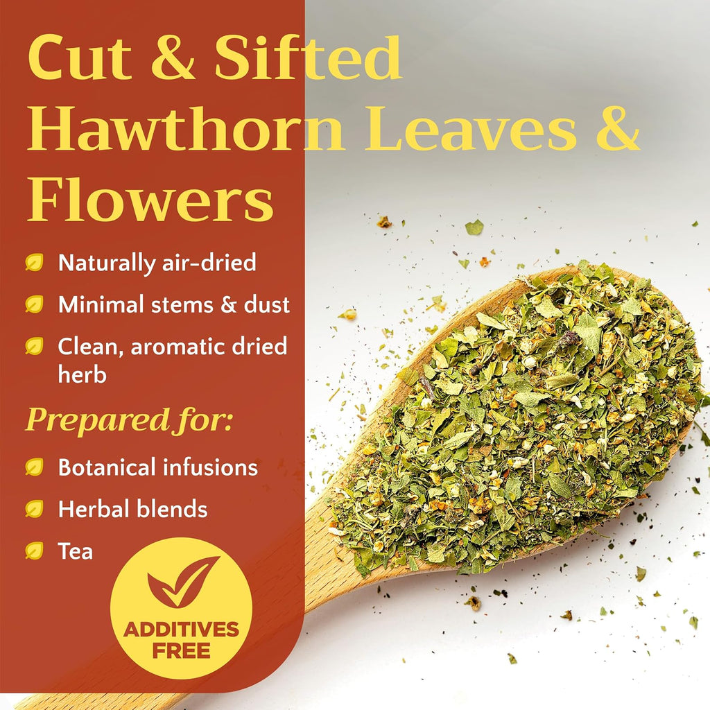 8 oz Hawthorn tea for relaxation
