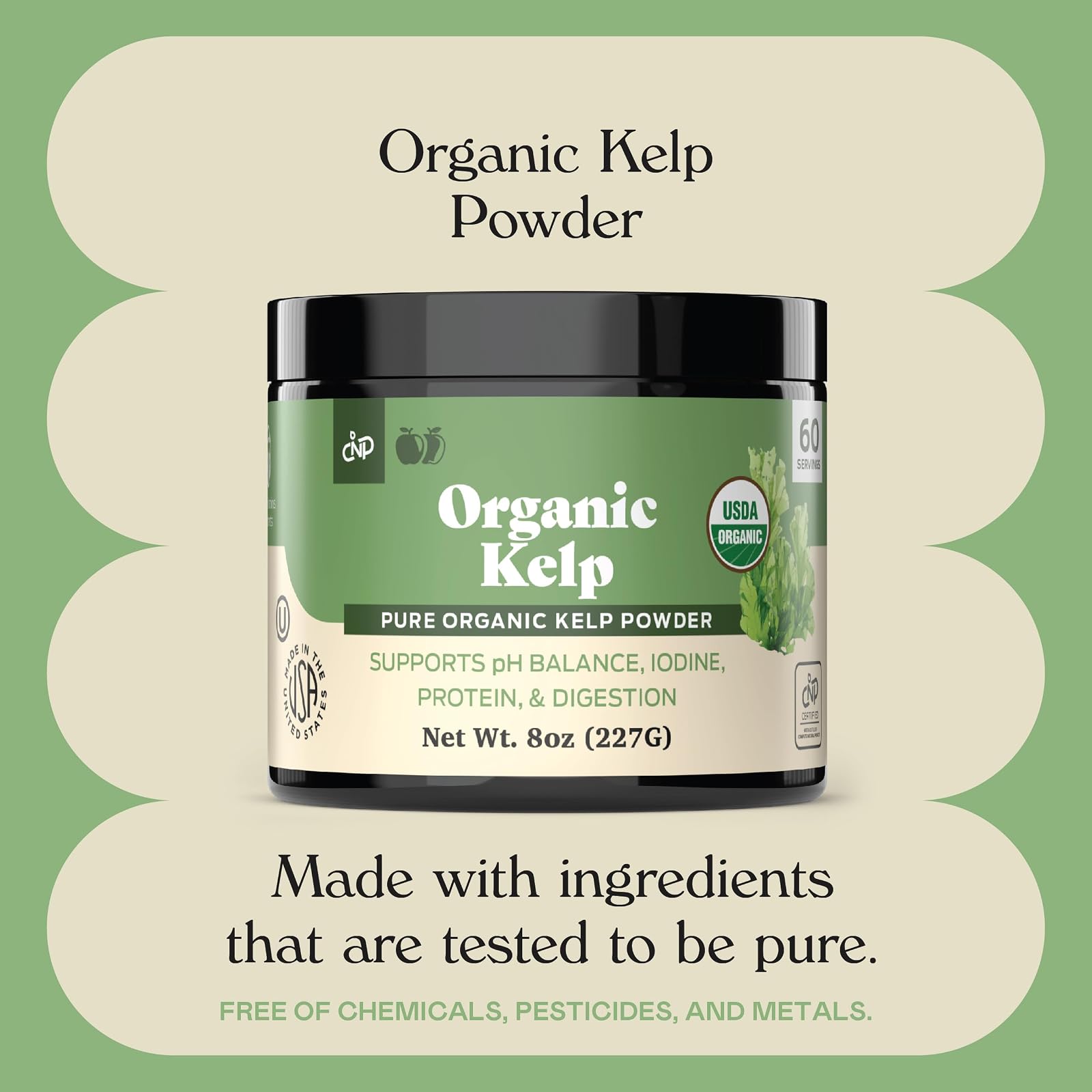 8 oz kelp powder for energy