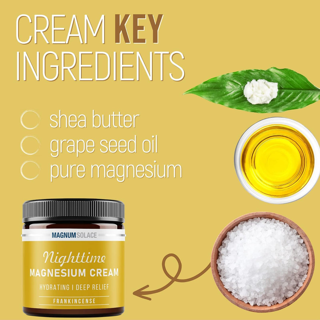 8 oz magnesium cream for muscle relief