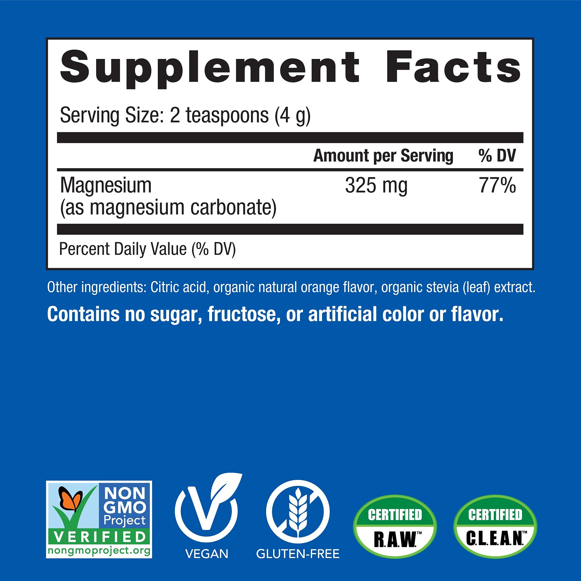 8 oz magnesium drink mix