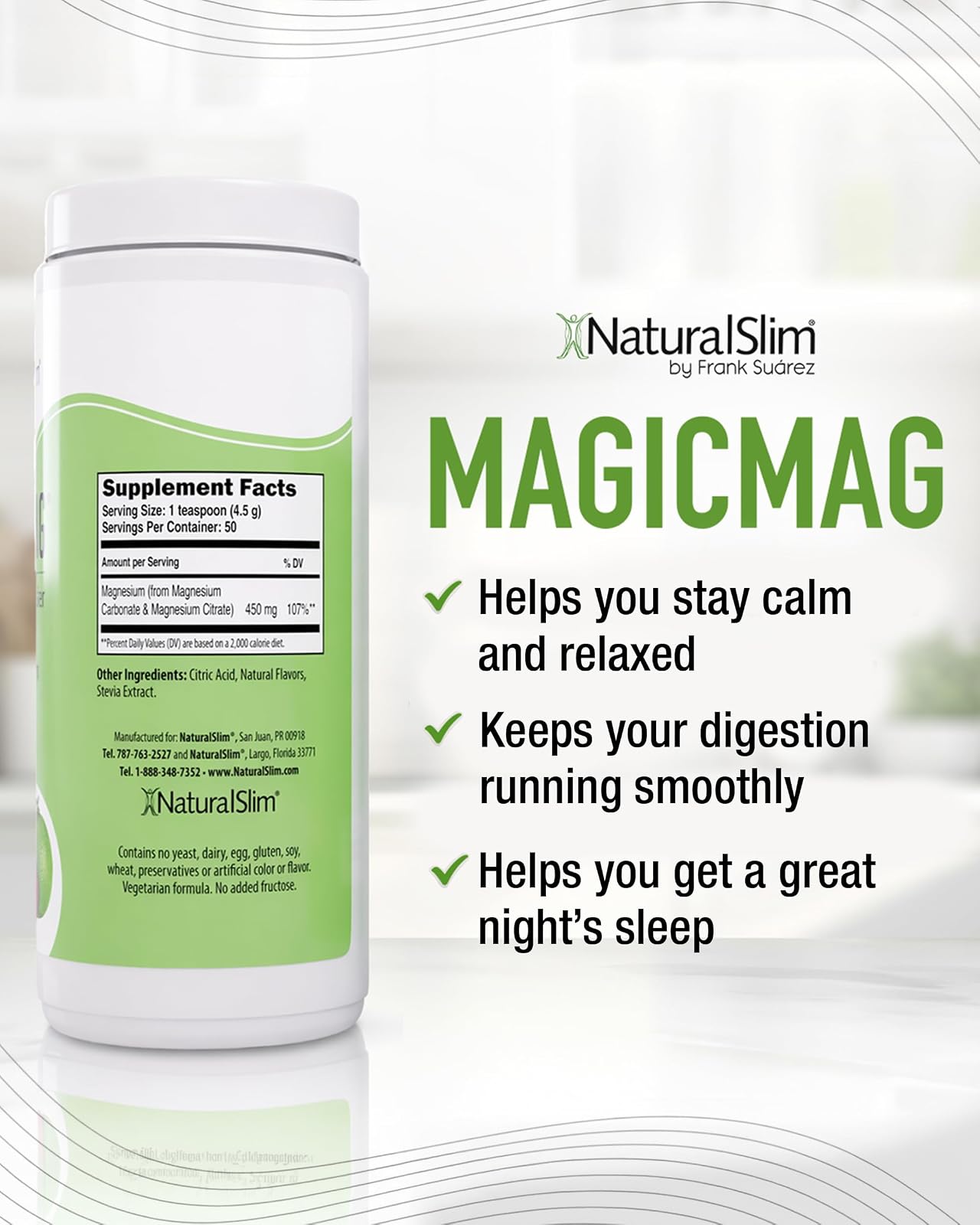 8 oz magnesium powder pack