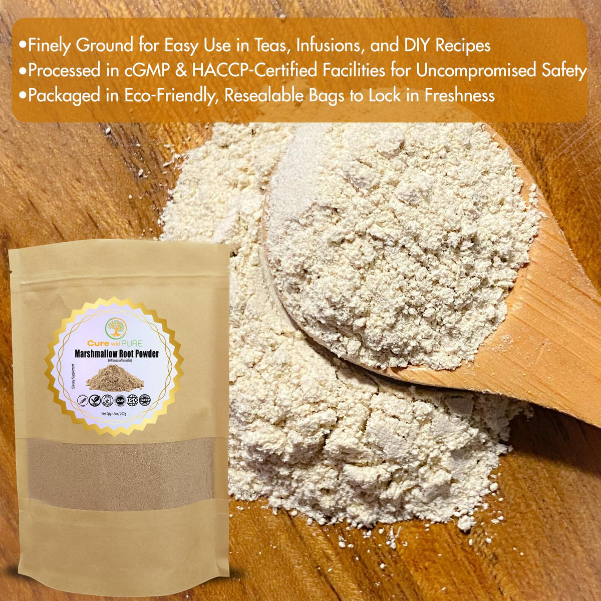 8 oz marshmallow root powder supply