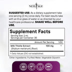 8 oz Milk Thistle for digestive support