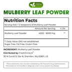 8 oz mulberry leaf powder packaging