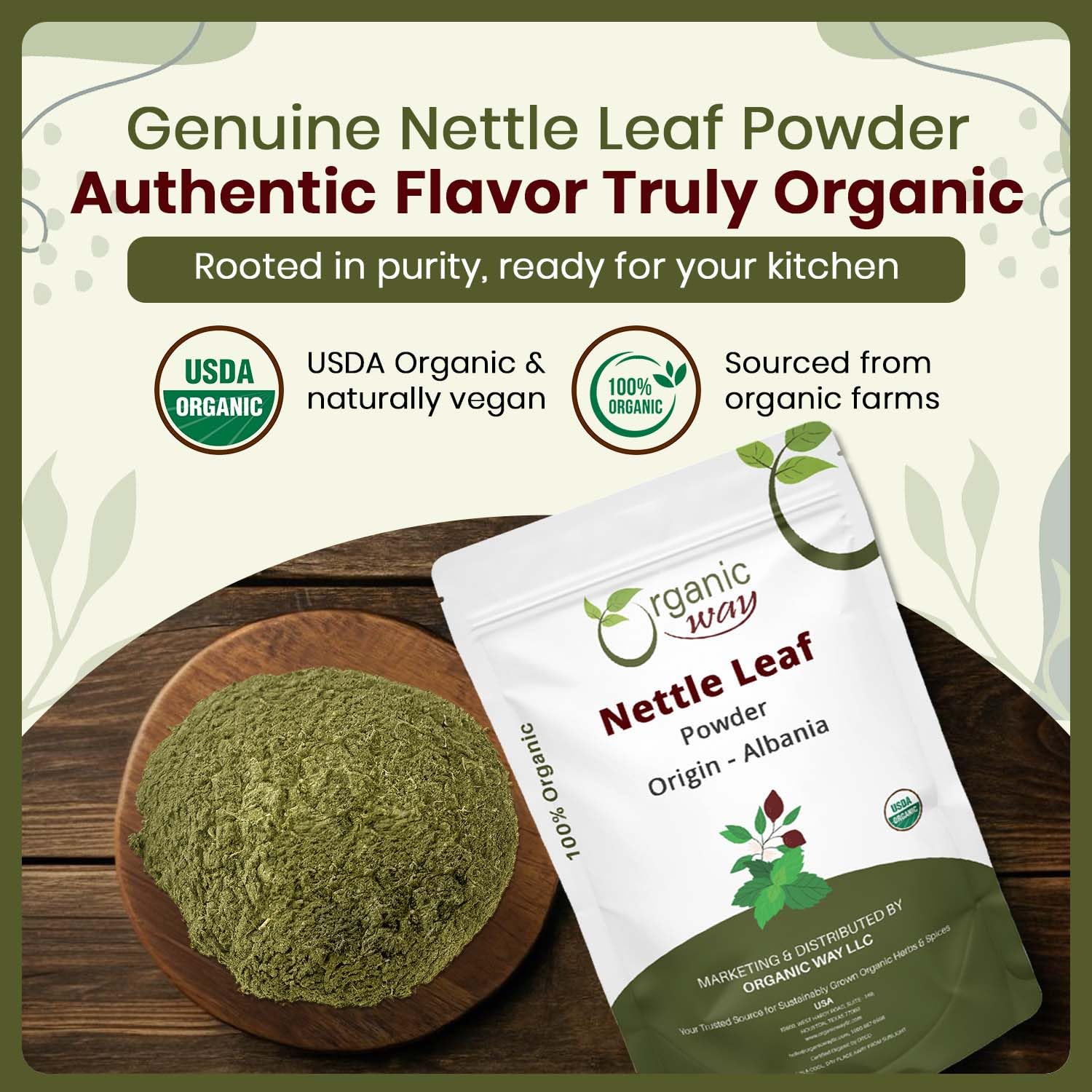 8 oz nettle leaf powder