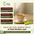 8 oz organic herbal tea