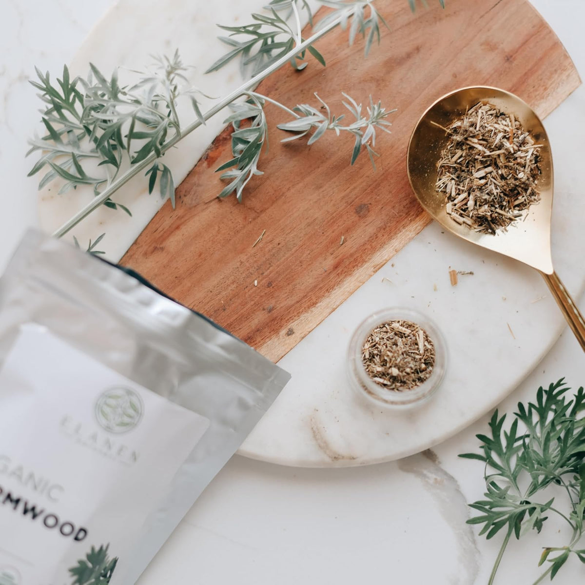 8 oz organic wormwood for brewing