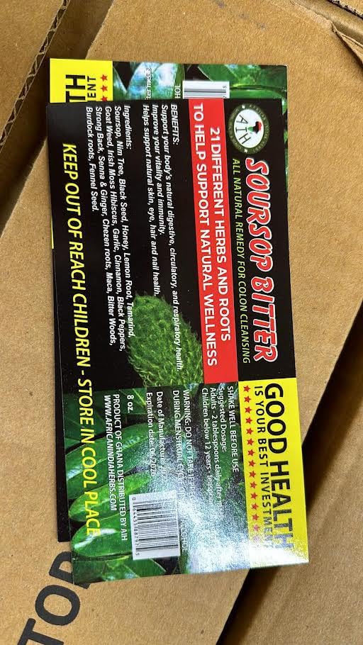 8 oz soursop multivitamin extract