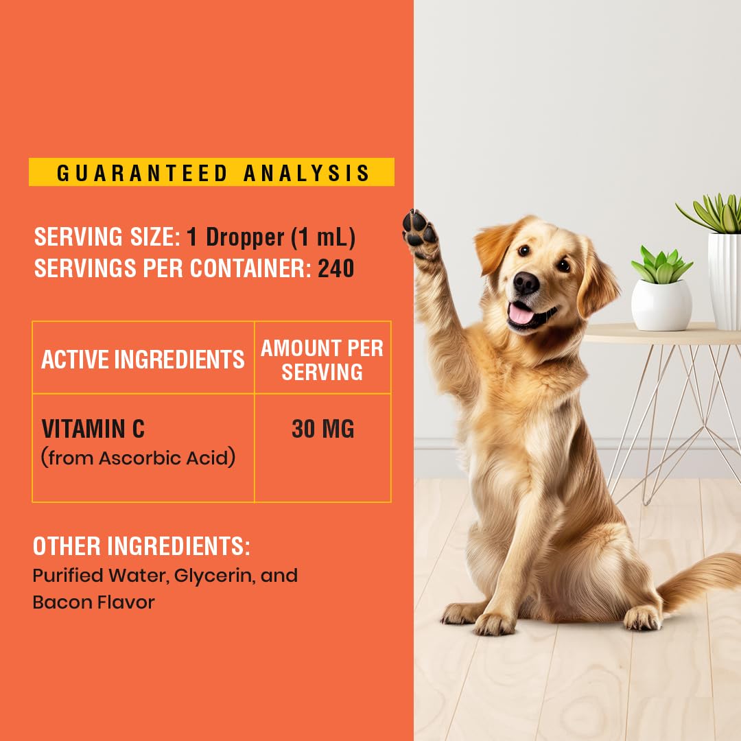 8 oz vitamin C for healthy dogs