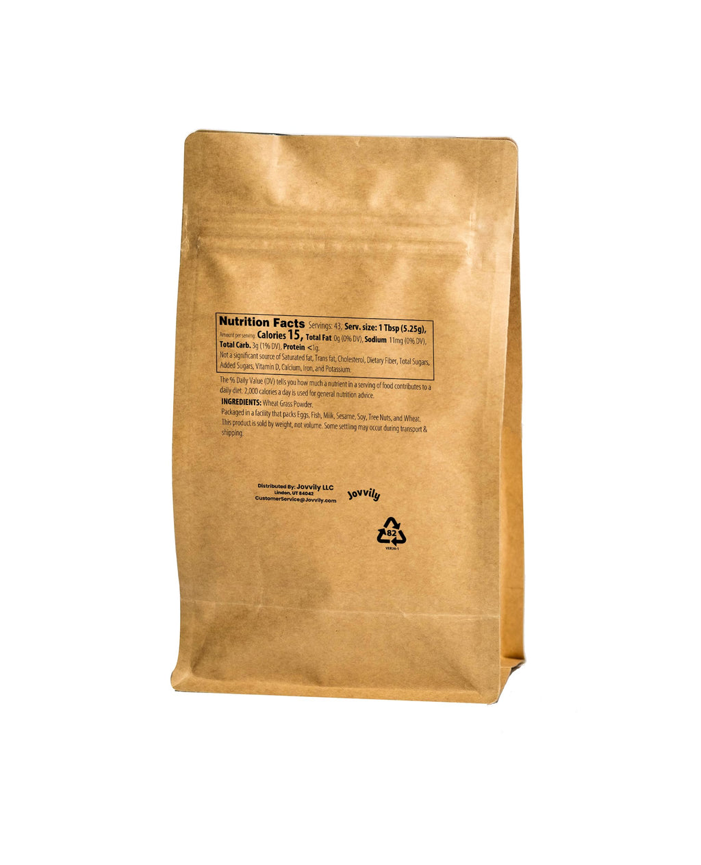 8 oz wheat grass powder for energy