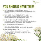 8 oz yarrow tea bags for soothing