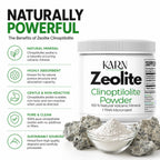 8 oz zeolite powder for cleansing