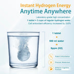 8 ppm hydrogen tablets for energy