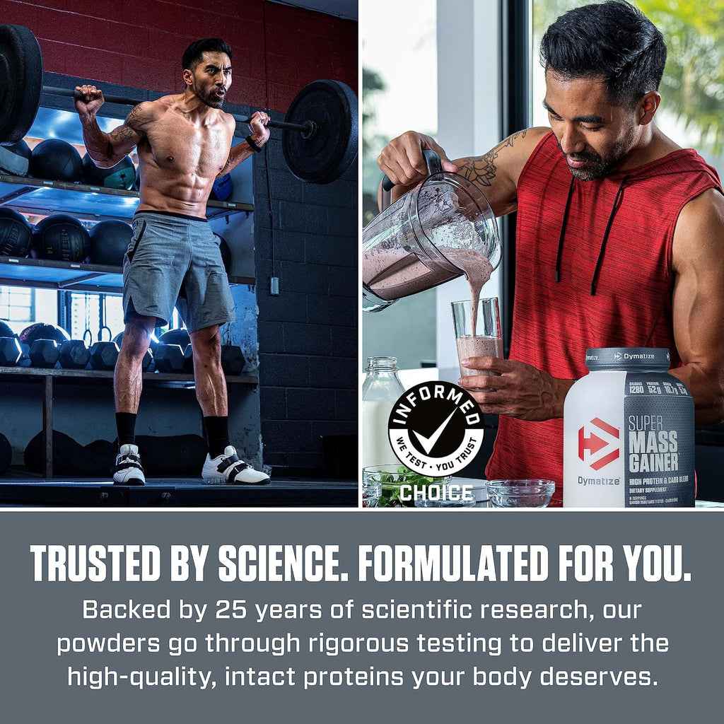 8 servings of weight gainers