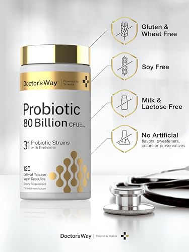 80 billion CFU for optimal digestion