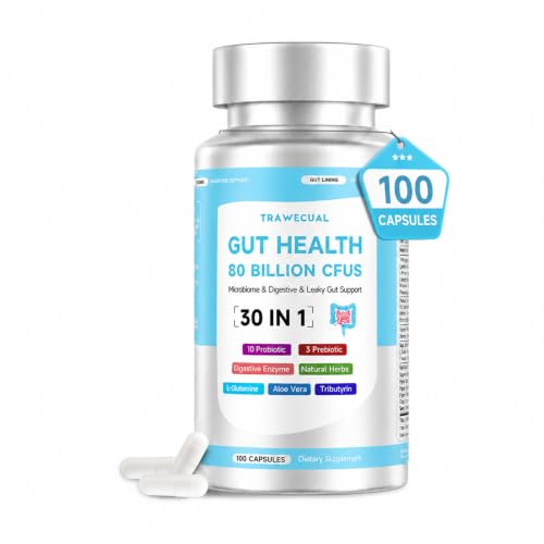 80 billion CFU probiotics for gut health