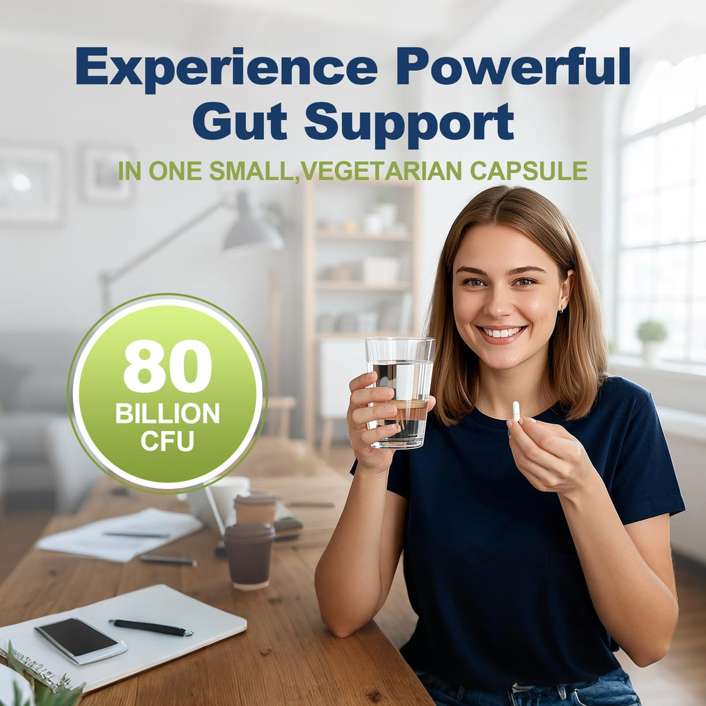 80 billion CFU probiotics for immunity