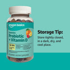 80 count Basics probiotic gummy bottle