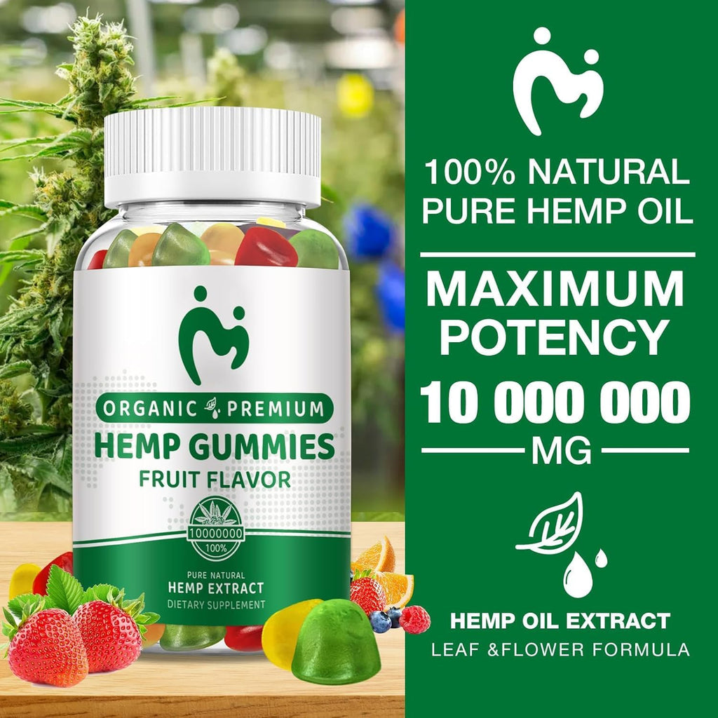80 count hemp multivitamins for daily health