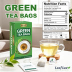 80 count LeafLea green tea variety