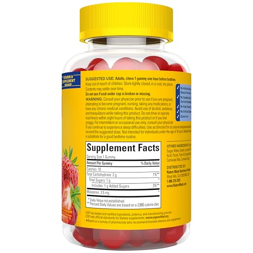 80 count melatonin gummies for relaxation