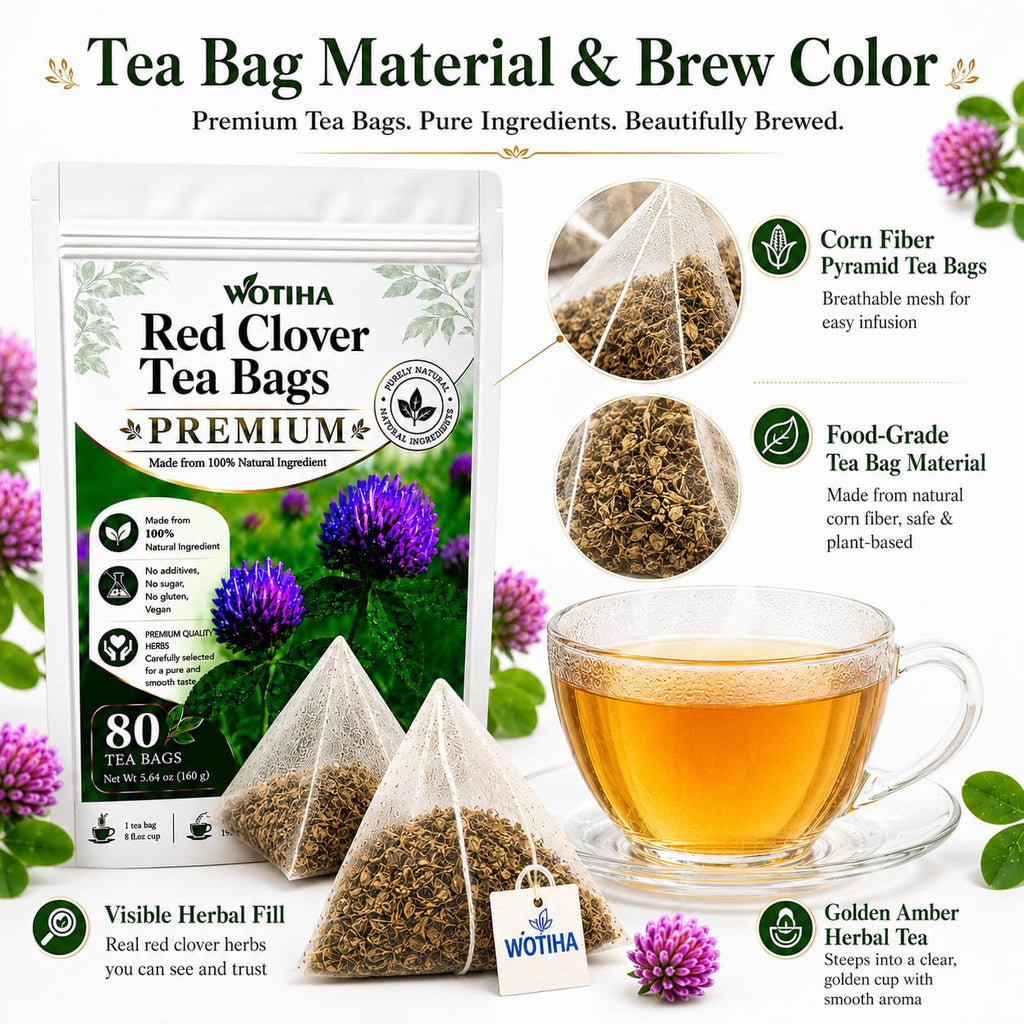 80 count red clover tea