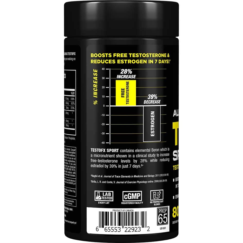 80 count testosterone support capsules