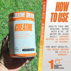 80 servings of creatine powder