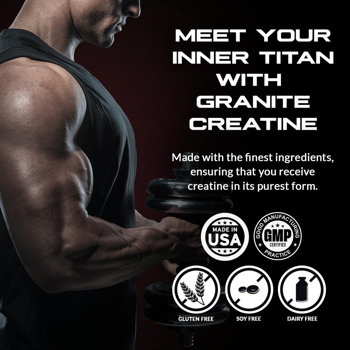 80 servings of effective creatine