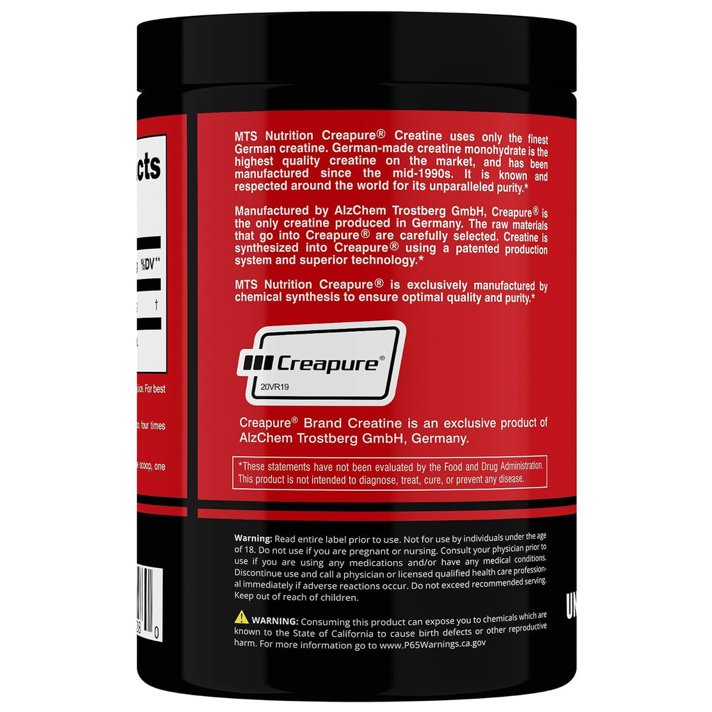 80 servings of pure creatine