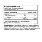 800 mcg folate for energy