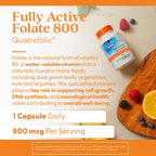 800 mcg folate for optimal health