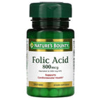 800 mcg folate supplement for health