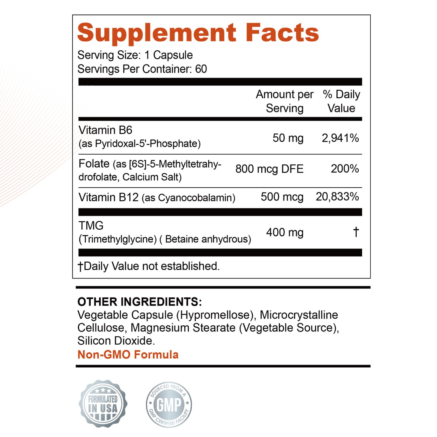 800 mcg folic acid capsules