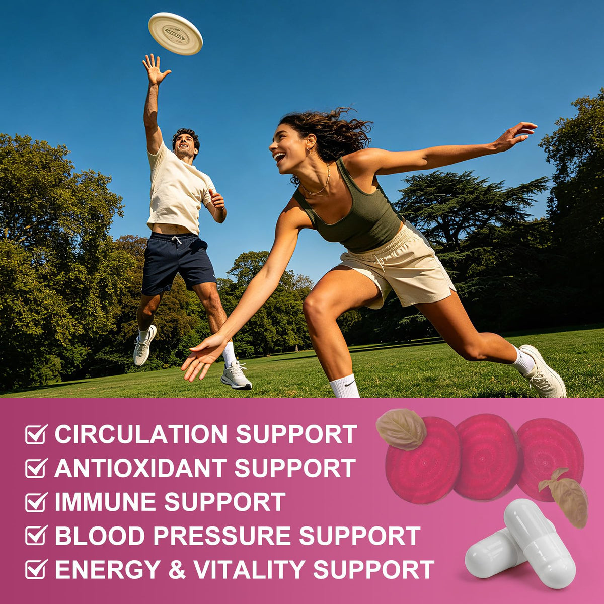 800 mg beet root for heart health