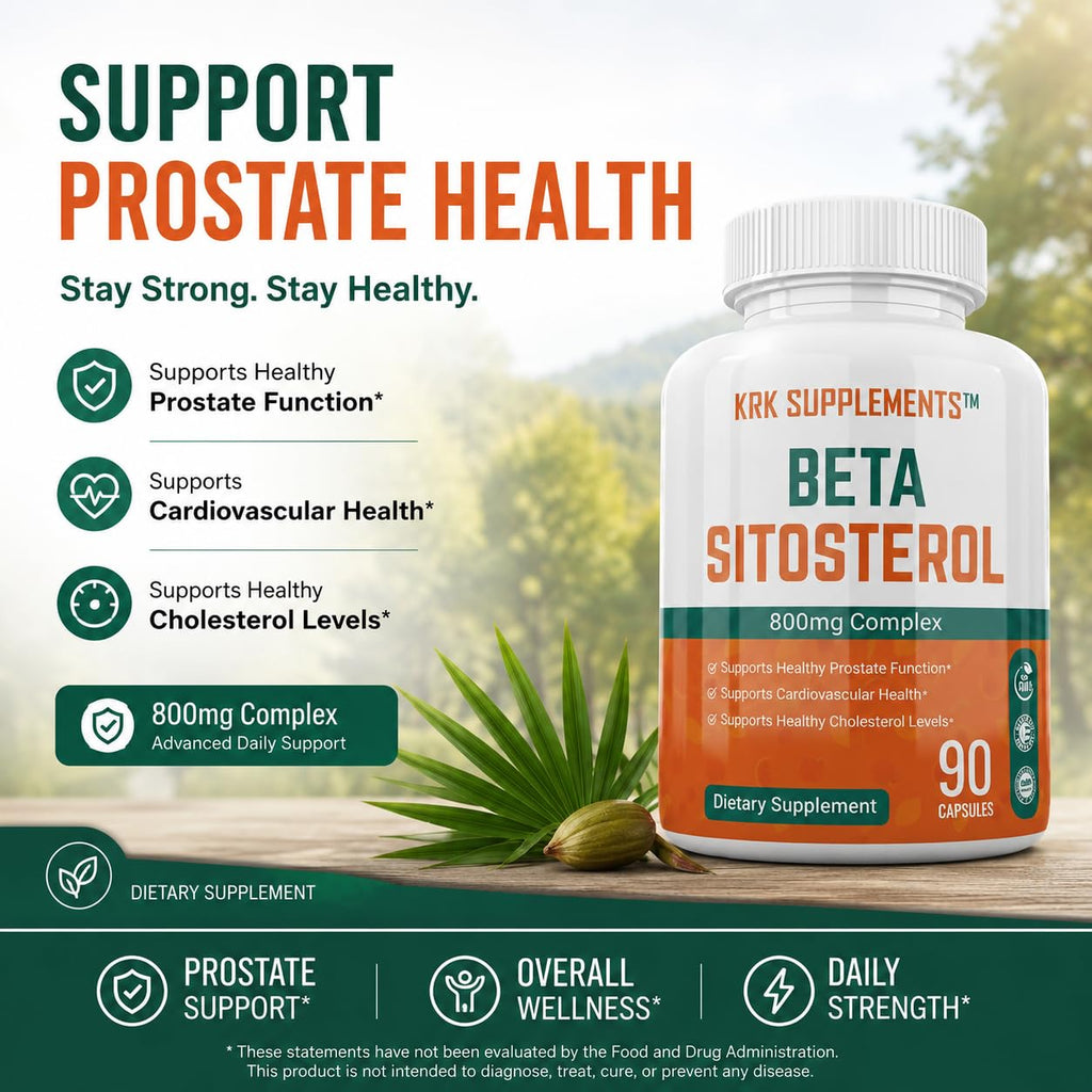 800 mg Beta Sitosterol multivitamin capsules