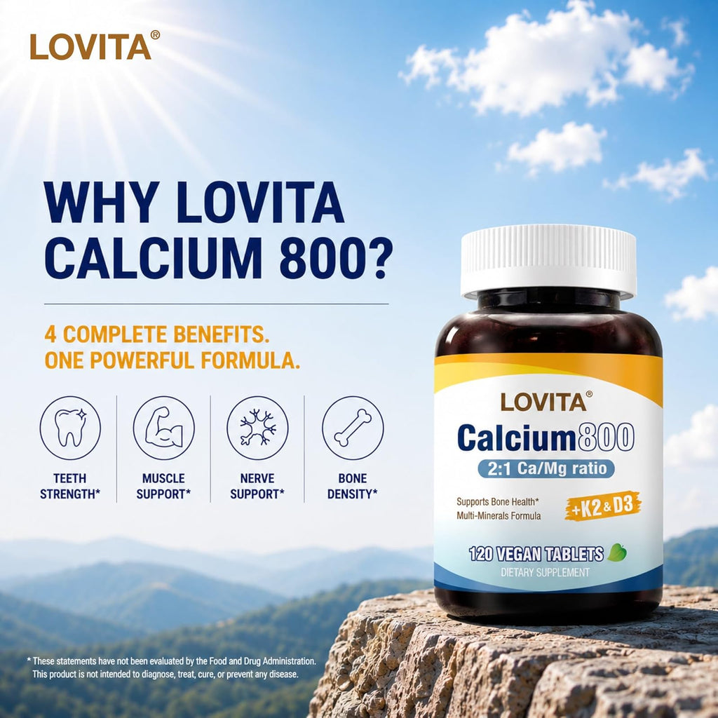 800 mg calcium citrate with D3