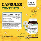 800 mg chamomile tea supplement