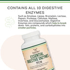 800 mg digestive enzymes capsules