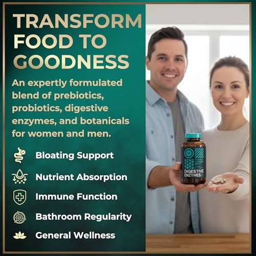 800 mg digestive enzymes for better digestion
