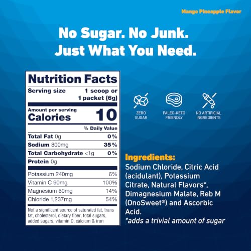 800 mg electrolyte tablets for hydration