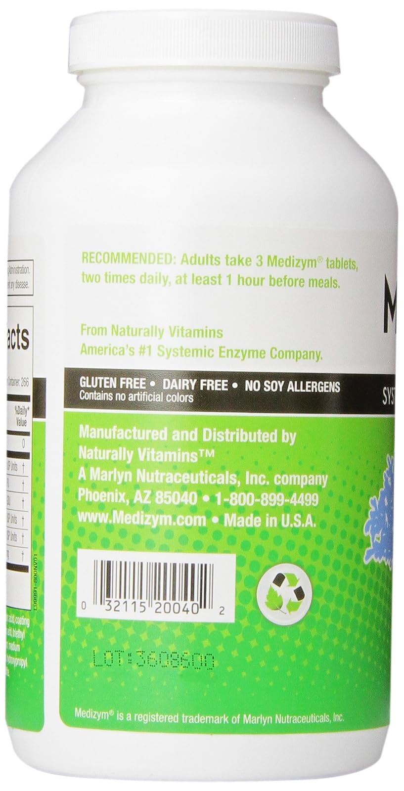 800 mg enzyme capsules for digestion