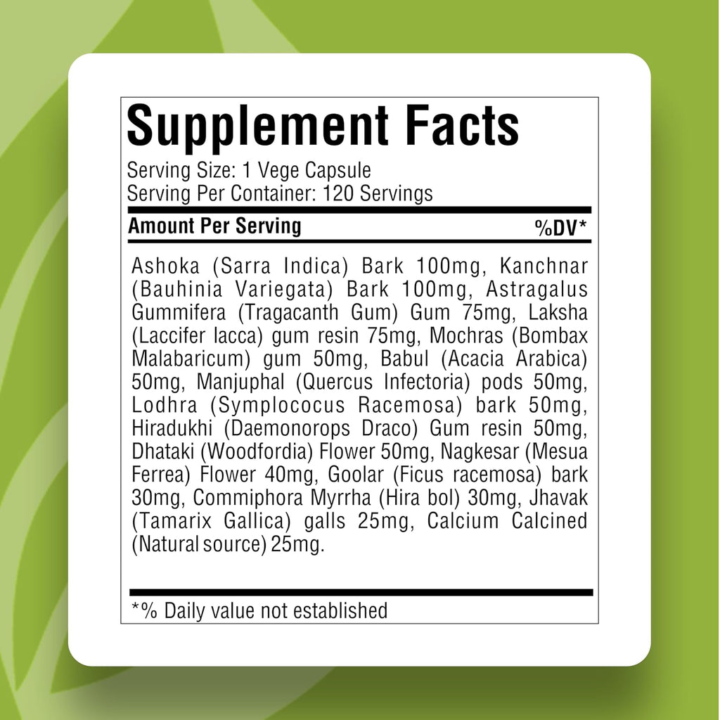 800 mg herbal blend for women