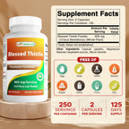 800 mg milk thistle supplement