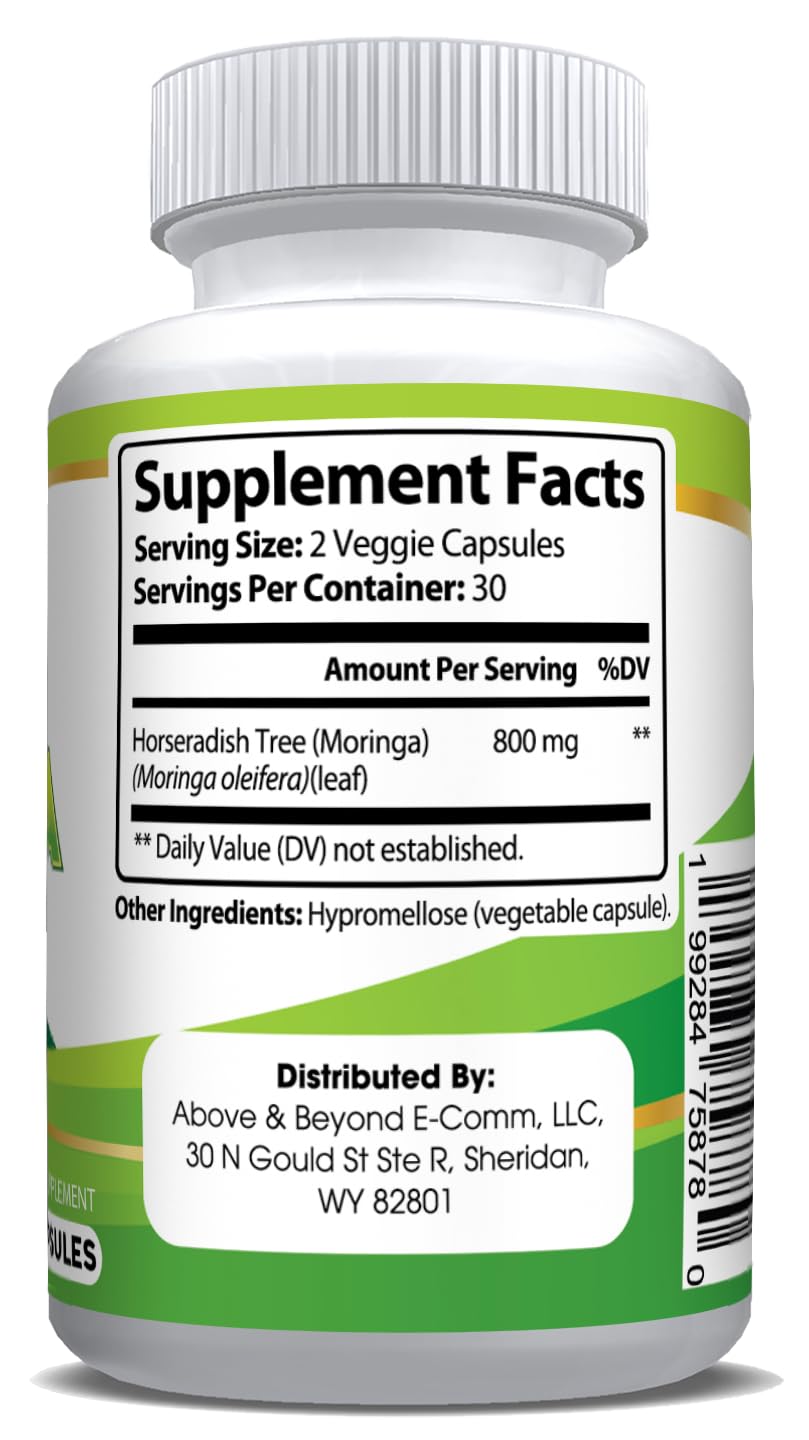 800 mg Moringa health benefits