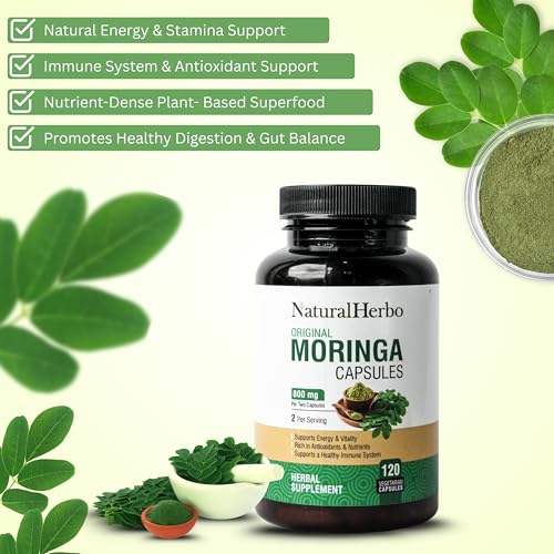 800 mg Moringa health benefits