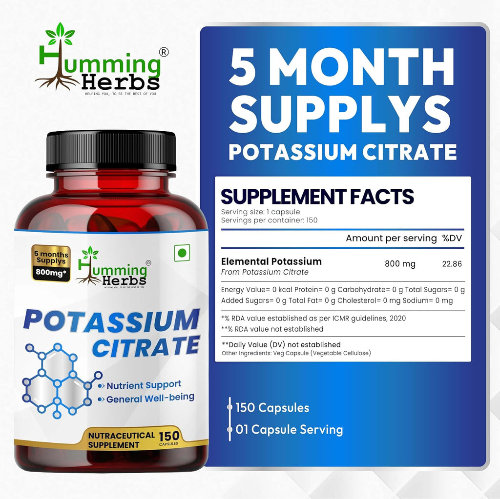 800 mg potassium citrate capsules